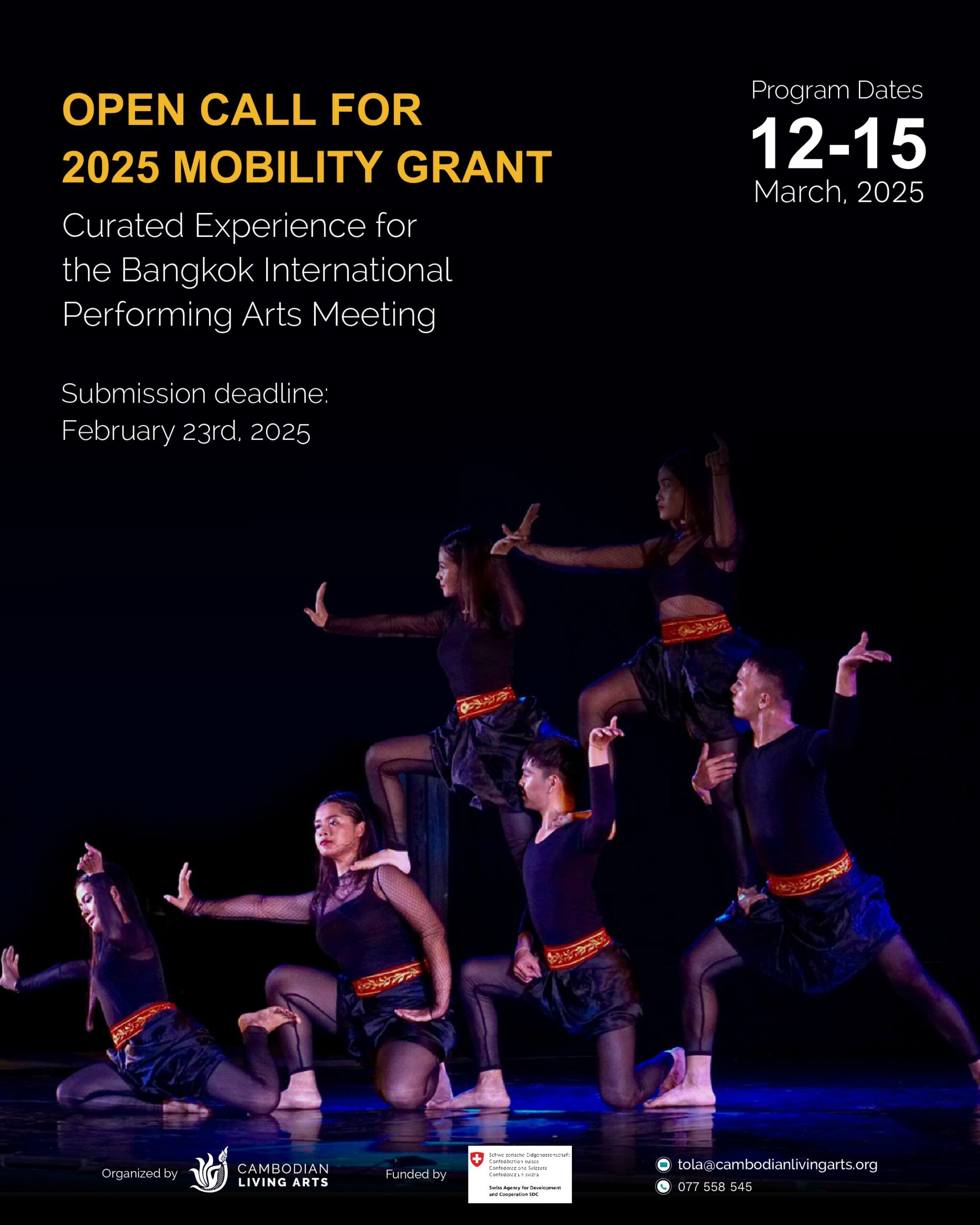 (Closed) 2025 Mobility Grant- Curated Experience for the Bangkok International Performing Arts ...